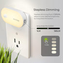 AUVON Night Light Plug in, Motion Sensor Night Light, Dimmable Smart ...