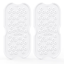 AUVON TENS Unit Pad Holders and Lead Wire Organizer 2 Packs, Holds 2"