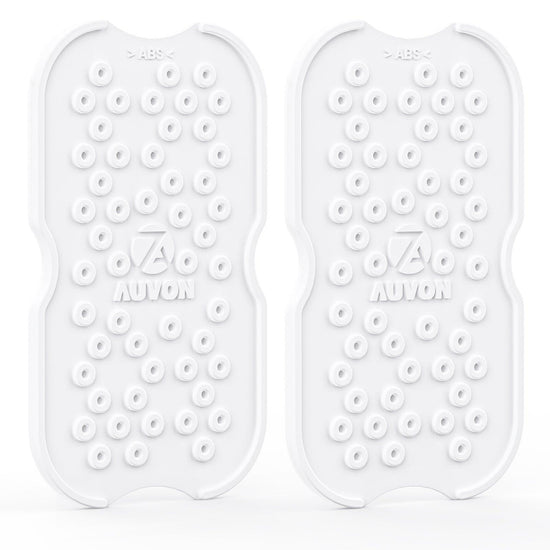 AUVON TENS Unit Pad Holders and Lead Wire Organizer 2 Packs, Holds 2"