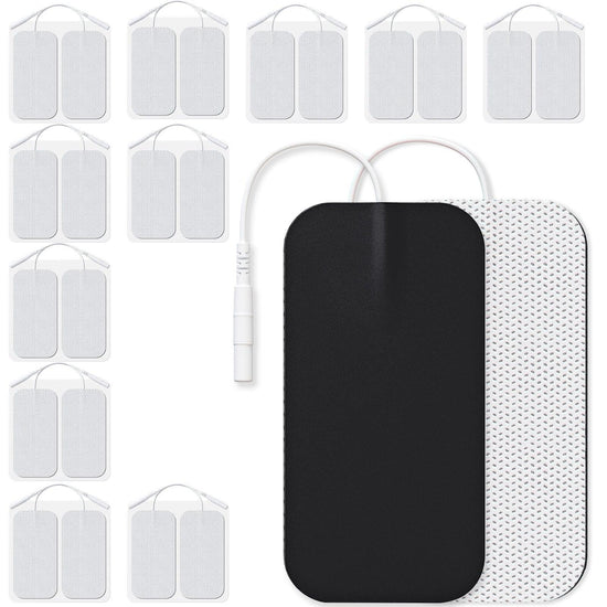 AUVON TENS Unit Replacement Pads 2" x 4" 24 Pcs, Reusable, Latex-Free ...